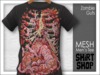 Second Life Marketplace - =ShirtShop= Zombie Guts T-Shirt
