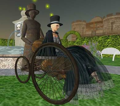 Second Life Marketplace - ~JD~ Clockwork engined sculpt Carriage