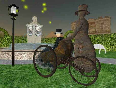Second Life Marketplace - ~JD~ Clockwork engined sculpt Carriage