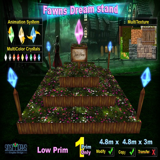 Second Life Marketplace - (S.W) Fawns Dream stand V1.2