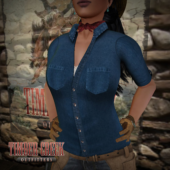 Second Life Marketplace - [Timber Creek] Lady Rancher Chaps Ensemble ...