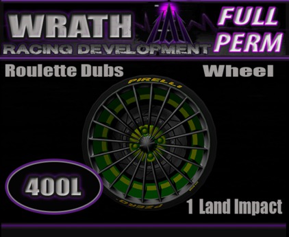 Second Life Marketplace - WRATH Roulette Dubs full perm (boxed)