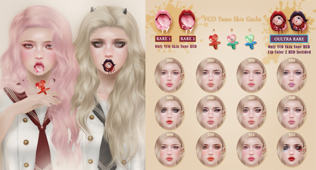 Second Life Marketplace - VCO ~ Yamo Skin Gacha_ 005