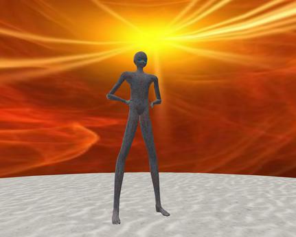 Second Life Marketplace - Green Plasma Alien