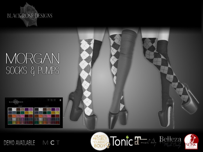 Second Life Marketplace - [[BR]] MORGAN SOCKS & PUMPS -DEMO-