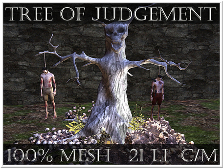Second Life Marketplace - LOVE - TREE OF JUDGEMENT - 100% MESH