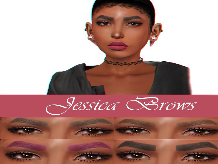 Second Life Marketplace - Jessica eyebrows (Tattoo layers)
