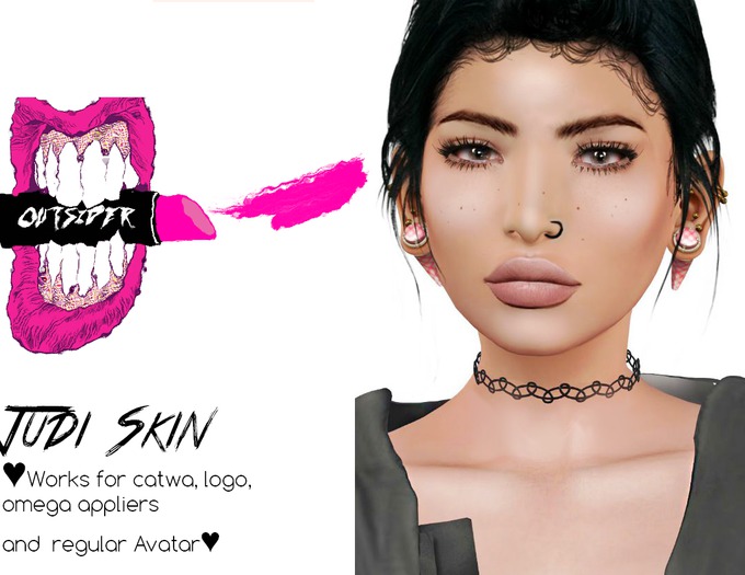 Second Life Marketplace - judi skin (Cream) Regular avatar
