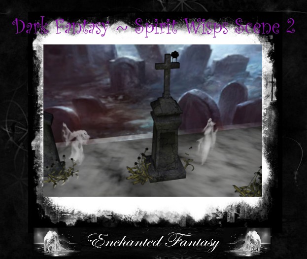 Second Life Marketplace - Dark Fantasy ~ Spirit Wisps Scene II (Mesh)