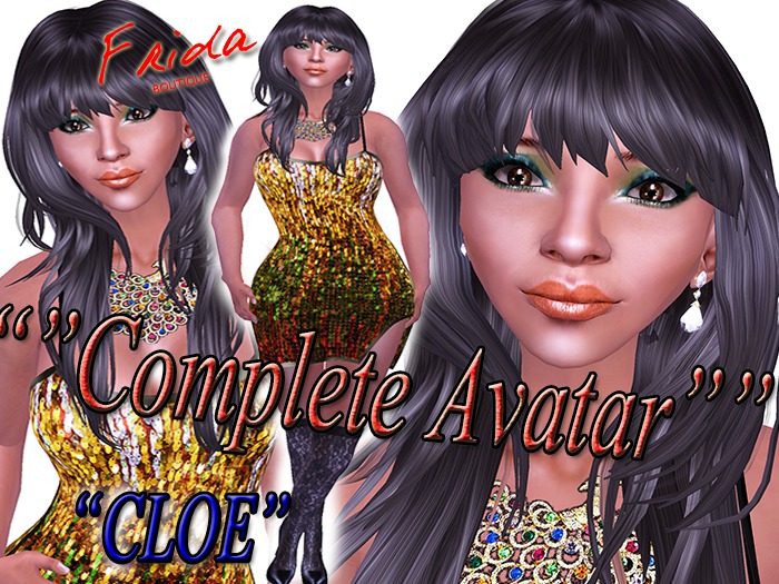 Second Life Marketplace - " FRIDA" COMPLETE AVATAR WOMAN ( CLOE ...