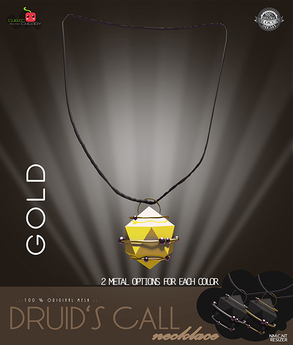 Second Life Marketplace - {Druid's Call} necklaces fatpack .::Cubic ...