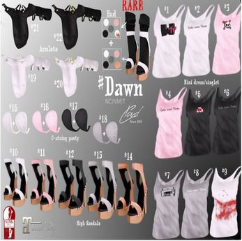 Second Life Marketplace - [Cloud] Dawn - Code name #Dawn pink dress #4
