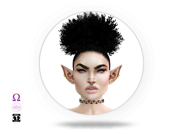 Second Life Marketplace - Unorthodox Fantasy Hairbase + OMEGA + TMP ...