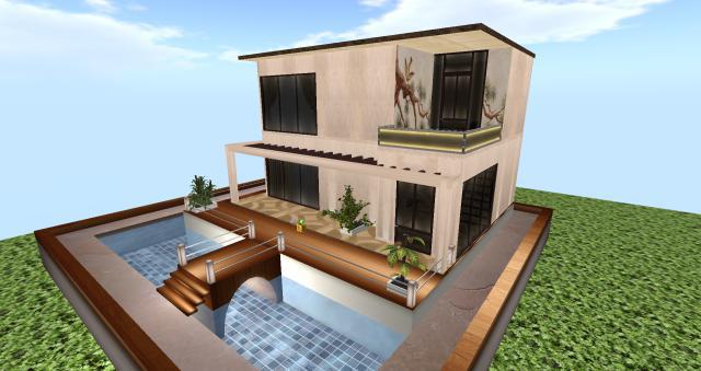 Second Life Marketplace - House "Modern 3" - (BOX)