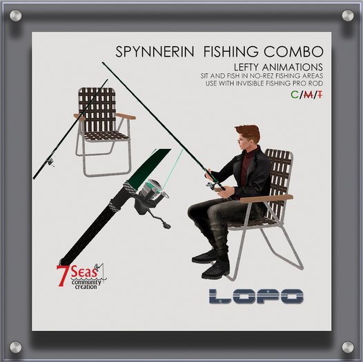Second Life Marketplace - LoPo Spynnerin Fishing Combo