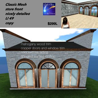 Second Life Marketplace - Classic store mesh shop (crate)