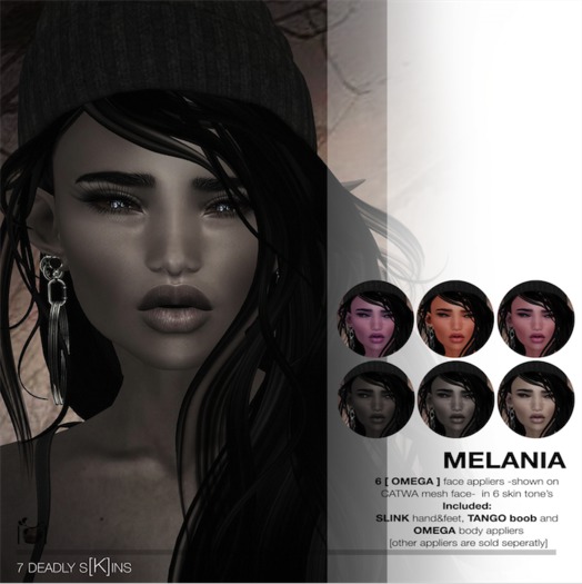 Second Life Marketplace - 7 Deadly s[K]ins - MELANIA halloween