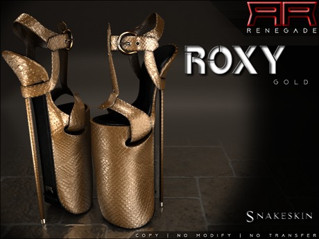 Second Life Marketplace - [Renegade] Roxy Platform Heels - Demo