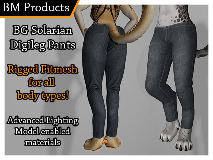 Second Life Marketplace - -BM- BG Solarian Digileg Pants