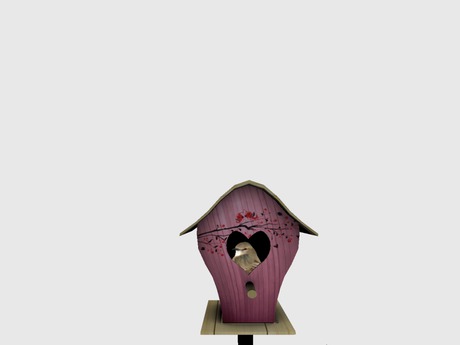 Second Life Marketplace - Garden Birdhouse