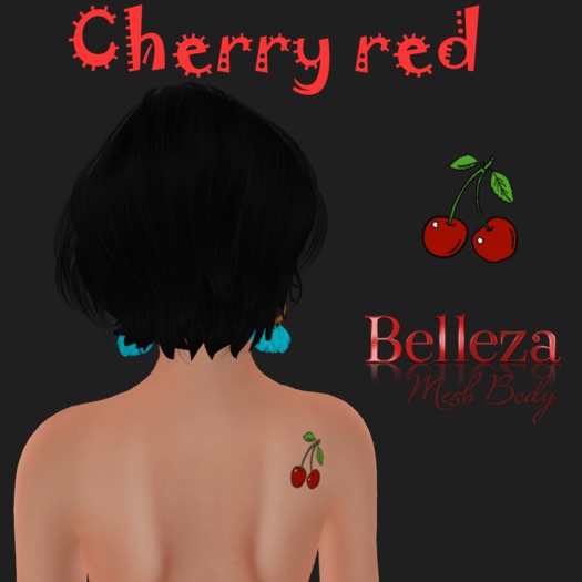 Second Life Marketplace - Cherry red back tattoo