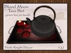 Second Life Marketplace - DKD - Blood Moon Glazed Tea Set