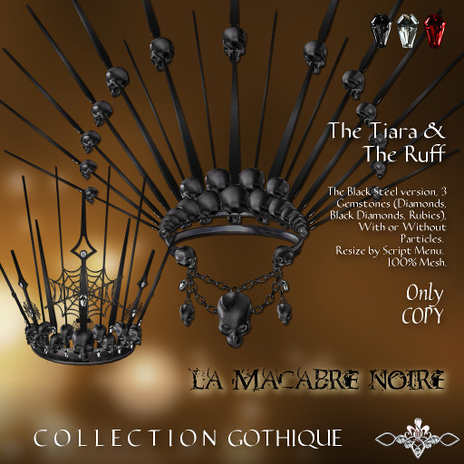 Second Life Marketplace - Nord Embel'Lys La Macabre Noire Set