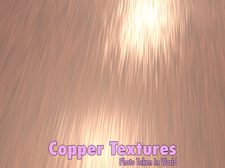 Second Life Marketplace - ProMaterials - 3D Copper Metal Textures