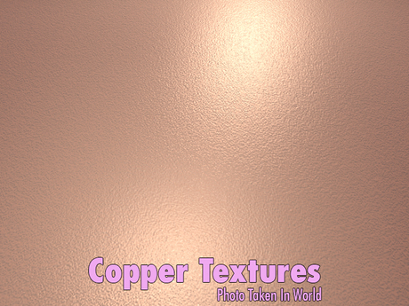 Second Life Marketplace - ProMaterials - 3D Copper Metal Textures