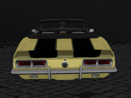Second Life Marketplace - 1969 Camro (Yellow) Box Ver 1.04