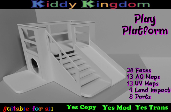 Second Life Marketplace - (KK) Play Platform with Slide