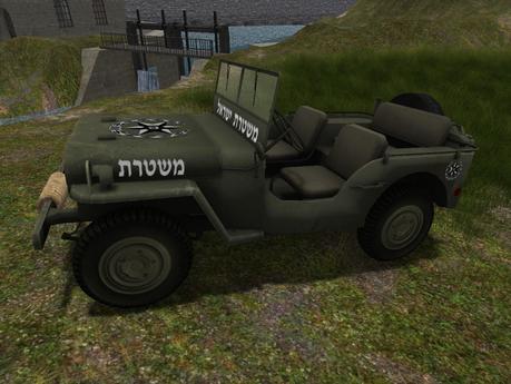 Second Life Marketplace - Willys Jeep Israeli Police (IDF) 2.3 Update