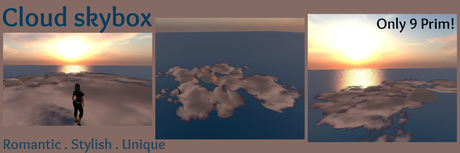 Second Life Marketplace - Romantic Cloud Skybox