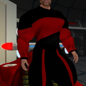 Second Life Marketplace - JTC Dev John Iconic Uniform Red [Box]