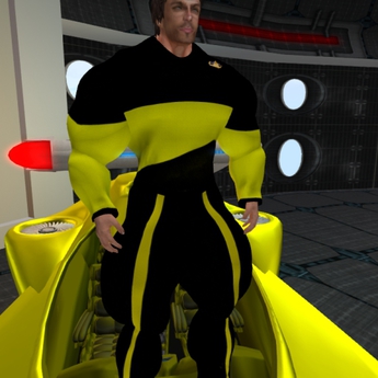 Second Life Marketplace - JTC Dev John Iconic Uniform Yellow [Box]
