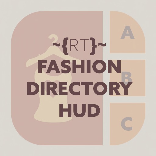 Second Life Marketplace - ~{RT}~ Fashion Directory Hud v1.1