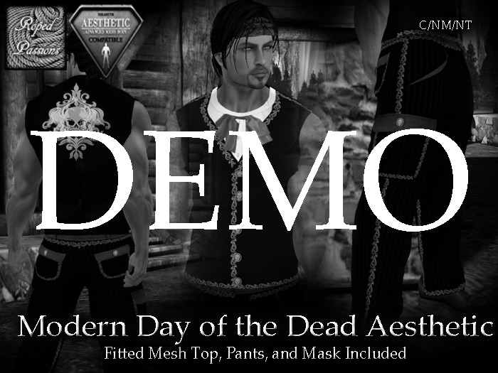 Second Life Marketplace - (RP) Demo Modern Day of the Dead Outift Aesthetic