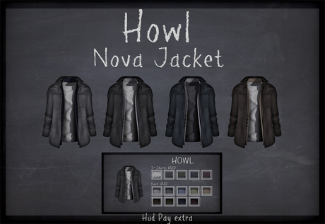 Second Life Marketplace - Howl - Nova Jacket [DEMO]