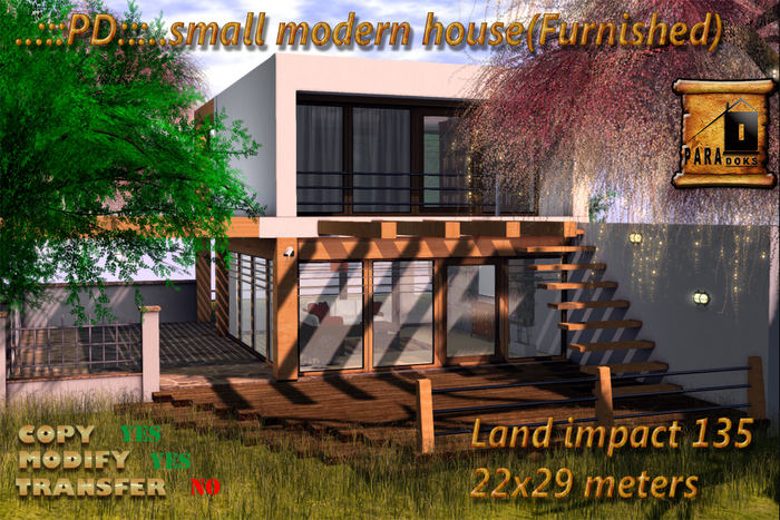Second Life Marketplace - ..:::PD:::..small modern house