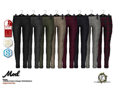 Second Life Marketplace - ::K:: Mod Pants Homme FAT