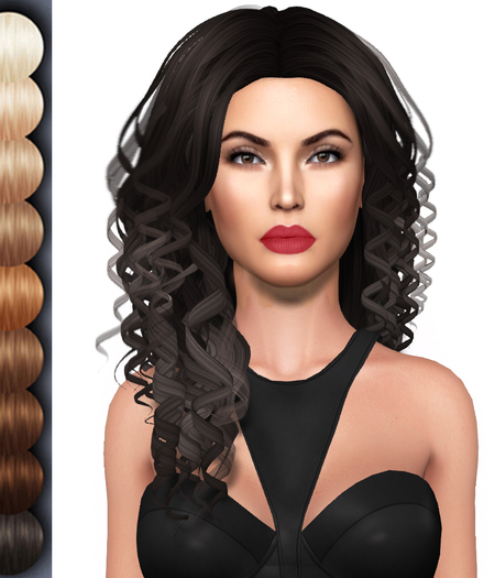 Second Life Marketplace - DAE FILES - Lory Mesh Hair Full Perm