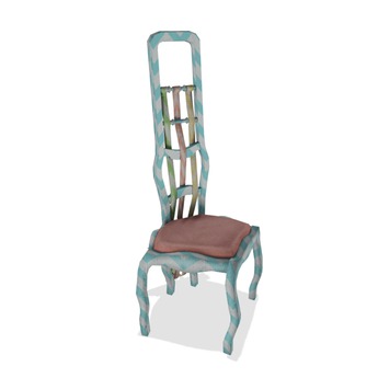 Second Life Marketplace - GIGI chair pink/blue