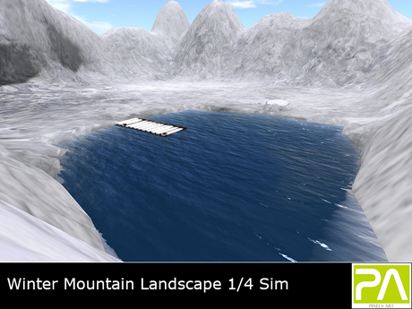 Second Life Marketplace - Winter Mountain Landscape