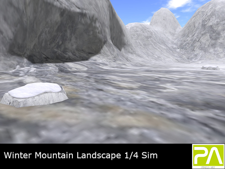 Second Life Marketplace - Winter Mountain Landscape