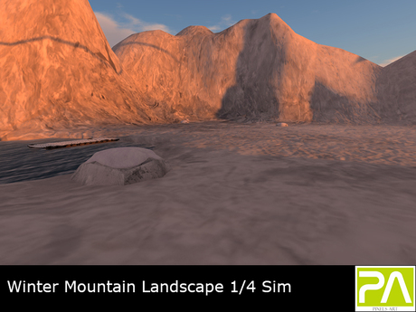 Second Life Marketplace - Winter Mountain Landscape