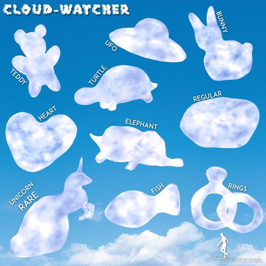 Second Life Marketplace - *~*HopScotch*~* Cloud Watcher - Rings