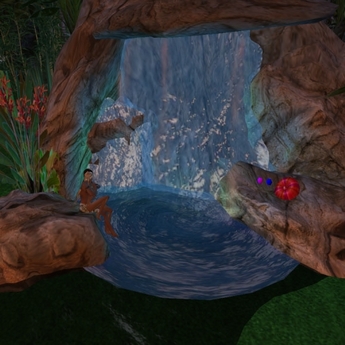 Second Life Marketplace - LOVERS COVE WATERFALL