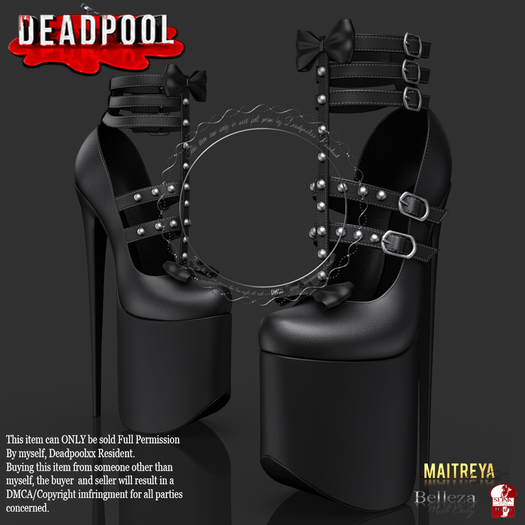 Second Life Marketplace - **LIMITED COPIES**:DEADPOOL: REAPER HEELS ...