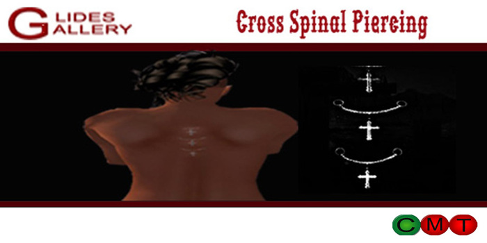 Second Life Marketplace - Cross Spine Piercing