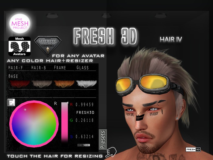 Second Life Marketplace Hair Iv